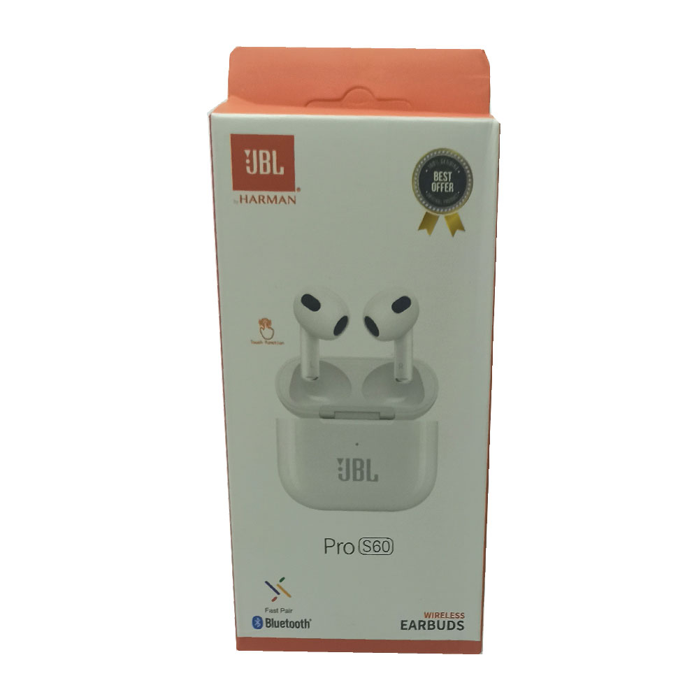 هندزفری ایرپاد طرح JBL مدل s60 pro (های کپی) - تیکی تک